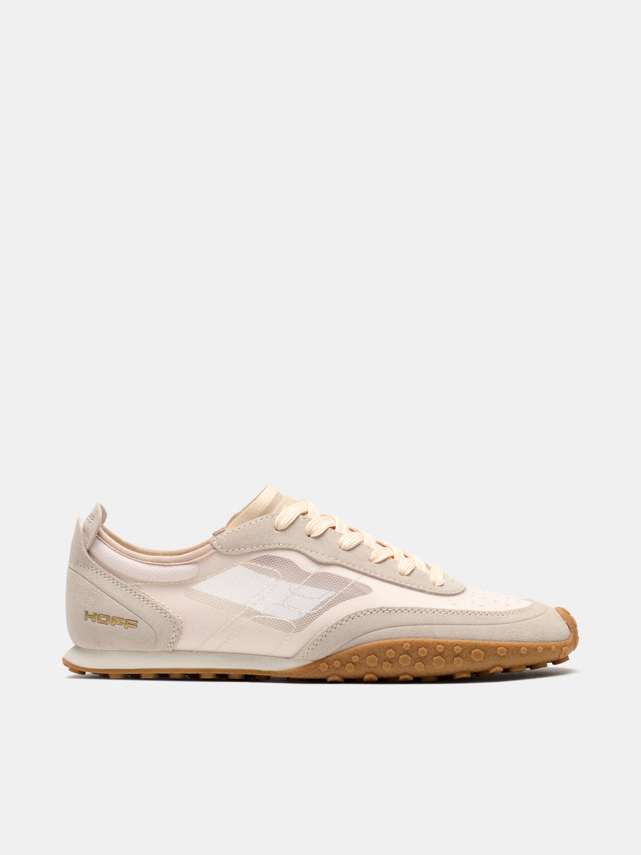 Sneakers de mujer BRIDGE MESH BEIGE by HOFF